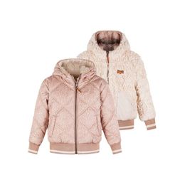 No-No &Uuml;bergangsjacke "Bomby" in Ros&eacute;/ Creme - 55% | Gr&ouml;&szlig;e 110 | Kinderjacken