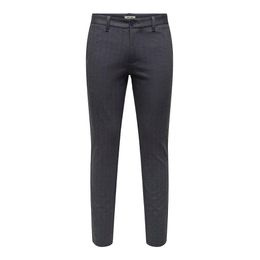 Only & Sons ONLY & SONS Chino "Mark" - Slim fit - in Dunkelblau - 48% | Gr&ouml;&szlig;e W36/L34 | Herrenhosen