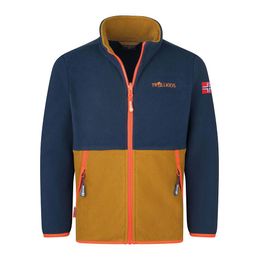 Trollkids Fleecejacke "Storfjord" in Dunkelblau - 42% | Gr&ouml;&szlig;e 116 | Kids-fleecejacken-fleecepullover