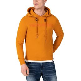 Timezone Hoodie in Orange - 46% | Gr&ouml;&szlig;e XL | Herren-sweatshirts-jacken