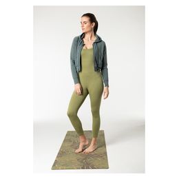super.natural Sweatjacke "Liquid Flow" in Dunkelgr&uuml;n - 70% | Gr&ouml;&szlig;e M | Damen-sweatshirts-jacken
