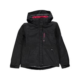 Peak Mountain 3in1-Funktionsjacke in Schwarz/ Pink - 63% | Gr&ouml;&szlig;e 176 | Kinderjacken