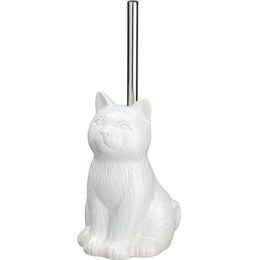 Wenko WC-Garnitur "Cat" in Wei&szlig; - (H)22 cm - 36% | Badezimmer-accessoires