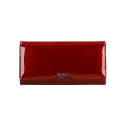 Wojas Leder-Geldb&ouml;rse in Rot - (B)18 x (H)9 x (T)3 cm - 40% | Portemonnaies-etuis