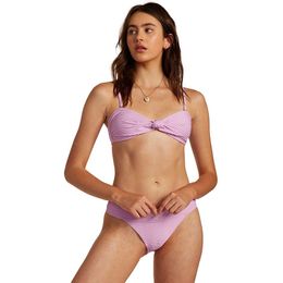 Billabong Bikini-Oberteil "Tanlines Lulu Bandeau" in Flieder - 68% | Gr&ouml;&szlig;e S | Damen-bademode