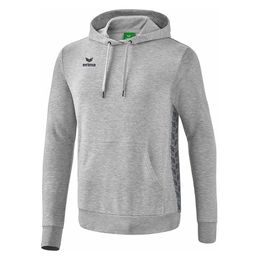 Erima Hoodie "Essential Team" in Grau - 36% | Gr&ouml;&szlig;e M | Herren-sweatshirts-jacken