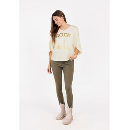 Key Largo Pullover "Rock" in Beige - 58% | Gr&ouml;&szlig;e M | Damen-pullover-cardigans