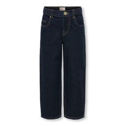 KIDS Only Jeans "Vera" - Straight fit - in Dunkelblau - 44% | Gr&ouml;&szlig;e 122 | Kinderjeans