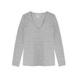 Claesens Longsleeve in Grau - 47% | Gr&ouml;&szlig;e XL | Damen-tops