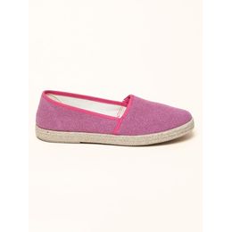 Kitz-Pichler Espadrilles "Camping Linen uni V" in Lila - 53% | Gr&ouml;&szlig;e 40 | Damen-schuhe-halbschuhe