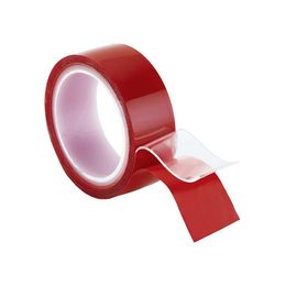 Maximex Doppelseitiges Klebeband in Rot - (L)150 x (B)2 cm - 21% | Weitere-haushaltshelfer