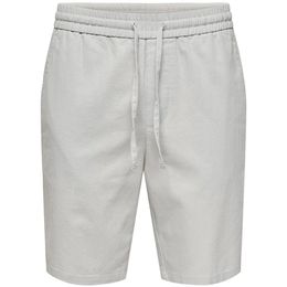 Only & Sons ONLY & SONS Shorts in Hellgrau - 45% | Gr&ouml;&szlig;e M | Herren-plussize