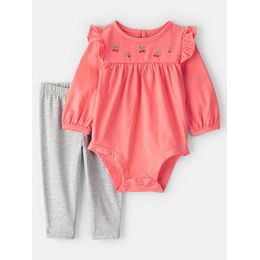 Carter's carter's 2tlg. Outfit in Pink/ Grau - 30% | Gr&ouml;&szlig;e 62 | Baby-bodys