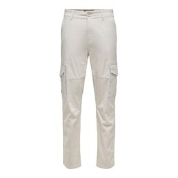 Only & Sons ONLY & SONS Cargohose in Creme - 55% | Gr&ouml;&szlig;e W28/L32 | Herrenhosen