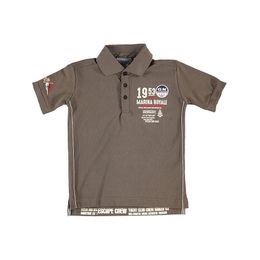 Geographical Norway Poloshirt "Kadre" in Braun - 67% | Gr&ouml;&szlig;e 176 | Kinder-oberteile