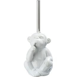 Wenko WC-Garnitur "Monkey Quiet" in Wei&szlig; - (H)69 cm - 36% | Badezimmer-accessoires