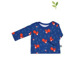 ONNOLULU Longsleeve "Squirrel" in Blau - 72% | Gr&ouml;&szlig;e 86/92 | Baby-langarmshirts