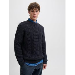 Jack & Jones Jack & Jones Pullover in Dunkelblau - 40% | Gr&ouml;&szlig;e L | Herren-plussize