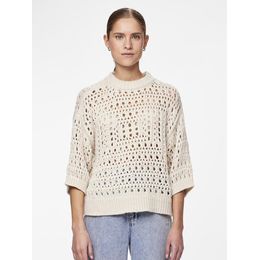 Pieces Pullover "Masha" in Beige - 71% | Gr&ouml;&szlig;e L | Damen-pullover-cardigans