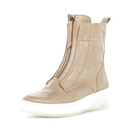 Gabor Leder-Boots in Beige - 53% | Gr&ouml;&szlig;e 41 | Damen-stiefel