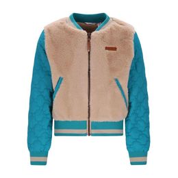 No-No Blouson "Doris" in Beige/ Blau - 57% | Gr&ouml;&szlig;e 122/128 | Kinderjacken