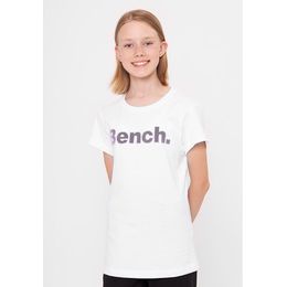 Bench Shirt "Leora" in Wei&szlig; - 43% | Gr&ouml;&szlig;e 140 | Kinder-oberteile