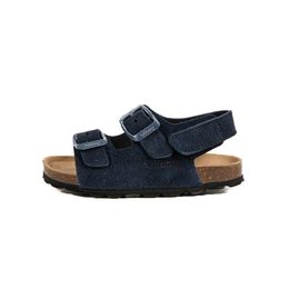 billowy Leder-Sandalen in Dunkelblau - 67% | Gr&ouml;&szlig;e 32 | Kindersandalen