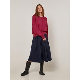 Rodier Pullover in Bordeaux - 62% | Gr&ouml;&szlig;e M | Damen-pullover-cardigans