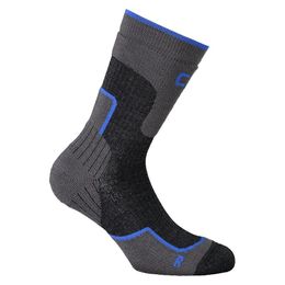 CMP Trekkingsocken in Blau/ Grau/ Schwarz - 37% | Gr&ouml;&szlig;e 46/48 | Damen-outdoor-ausruestung