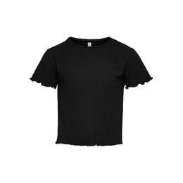 KIDS Only Shirt "Nella" in Schwarz - 50% | Gr&ouml;&szlig;e 122/128 | Kinder-oberteile