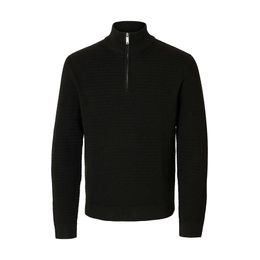 Selected Homme Pullover "Theo" in Schwarz - 55% | Gr&ouml;&szlig;e L | Herren-plussize