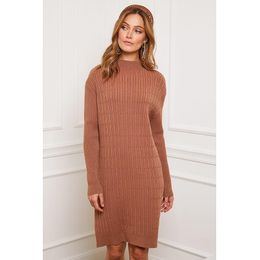 Jos&eacute;fine Strickkleid "Doumbia" in Camel - 69% | Gr&ouml;&szlig;e L | Damen-kleider
