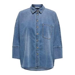 Only Jeanshemd in Blau - 61% | Gr&ouml;&szlig;e M | Damen-blusen