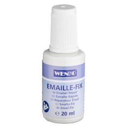 Wenko Lack ''Emaille-Fix'' in Wei&szlig; - 20 ml - 16% | Weitere-haushaltshelfer