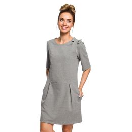 made of emotion Kleid in Grau - 26% | Gr&ouml;&szlig;e L | Damen-kleider