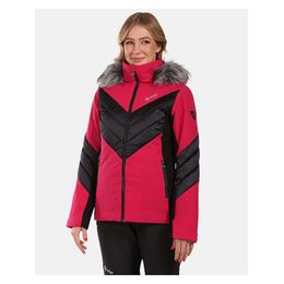 Kilpi Ski-/ Snowboardjacke "Lin" in Pink/ Schwarz - 61% | Gr&ouml;&szlig;e 38 | Damen-outdoorjacken