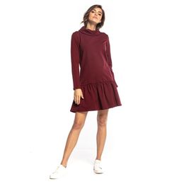 Tessita Kleid in Bordeaux - 72% | Gr&ouml;&szlig;e L | Damen-kleider