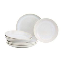 Ritzenhoff Breker Tafelservice Laredo, Creme, Keramik, 8-teilig, 17x29x29 cm, Essen & Trinken, Geschirr, Geschirr-Sets, Tafelservice