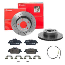 Brembo Bremsensatz-Vorderachse XTRA LINE SK8K0EZQQ9 Bremsensatz, Scheibenbremse vorne rechts links Gelocht/innenbel. 292mm f&uuml;r MINI BMW 34116794056 34