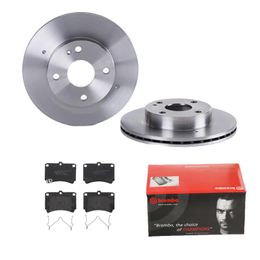 Brembo Bremsensatz, Scheibenbremse 1420-54881 vorne rechts links innenbel&uuml;ftet 235mm f&uuml;r MITSUBISHI KIA MAZDA FORD NISSAN DCY53323Z D1Y13323Z B5Y83328