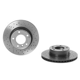 Brembo Bremsscheibe XTRA LINE 09.9752.1X vorne rechts links Gelocht/innenbel. 292mm f&uuml;r BMW (BRILLIANCE) 34116854997 34116764641