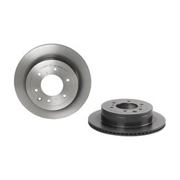 Brembo Bremsscheibe COATED DISC LINE 09.B637.11 hinten rechts links innenbel&uuml;ftet 332mm f&uuml;r MITSUBISHI (GAC) 4615A037
