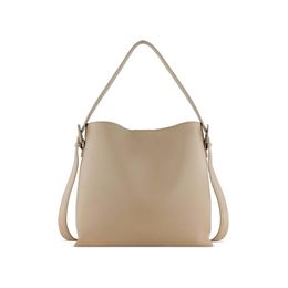 Bugatti Luna - Schultertasche 33.5 cm (schwarz) in beige | Gr.: onesize