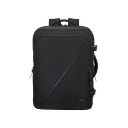 American Tourister Take2Cabin - Reiserucksack 17.3" L 55 cm erw. (blau) in schwarz | Gr.: onesize