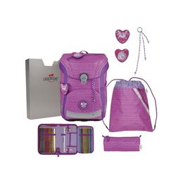 DerDieDas ErgoFlex Easy - Schulranzen Set 5tlg. 950 g (Purple Unicorn) in Purple Unicorn | Gr.: onesize
