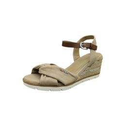 Tom Tailor Keilsandaletten in Beige | Gr.: 40