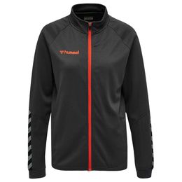 Hummel Rei&szlig;verschluss Jacke Raglan&auml;rmel Hmlauthentic Damen in ASPHALT | Gr.: S