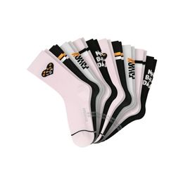 Schiesser Socken 10er Pack in Rosa/Schwarz/Wei&szlig; | Gr.: 31-34
