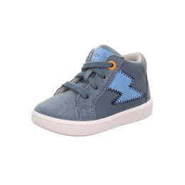 Superfit Sneaker High SUPIES in Blau/T&uuml;rkis | Gr.: 22