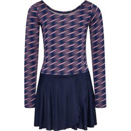 Hummel Kinder Trainingsanzug "Mix Gymsuit Longsleeve" in Pink | Gr.: 128